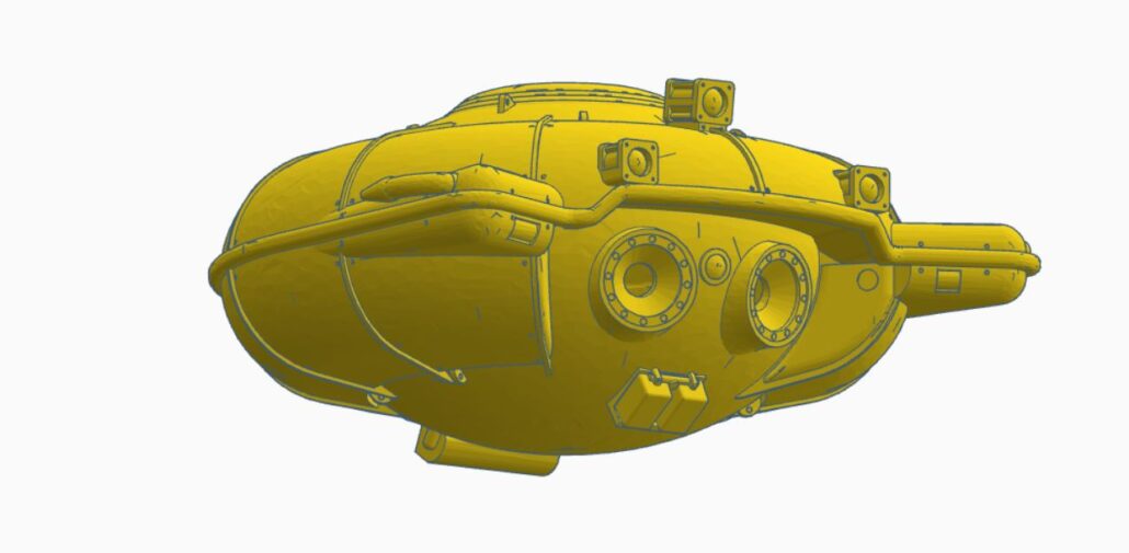 SP-350 Denise 3D Model – VoodooFX